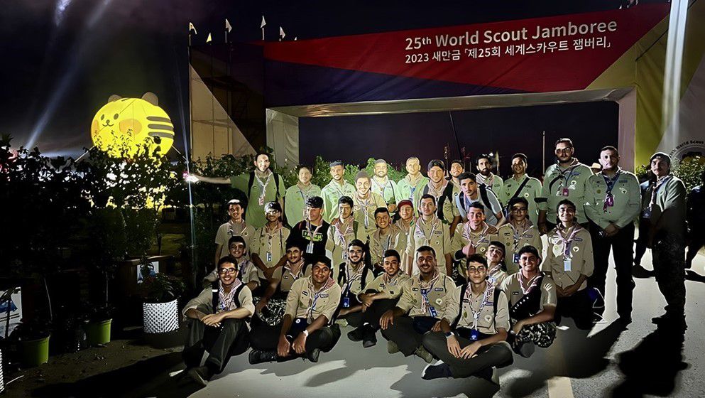 Jordanian scouts partake in World Scout Jamboree...