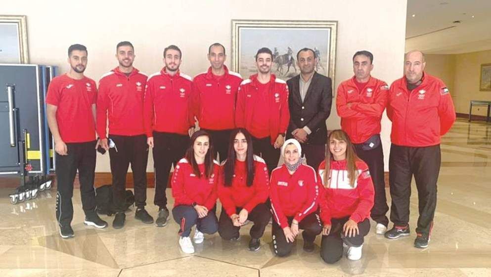 Jordan table tennis team heads to Asian cup...