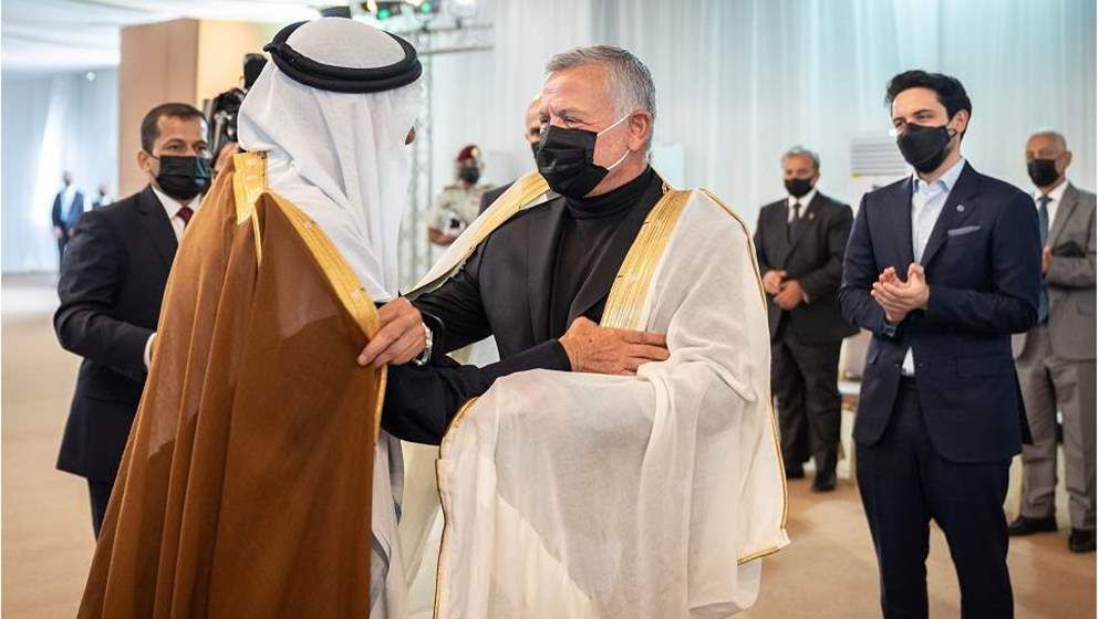 King meets local community leaders in Karak...