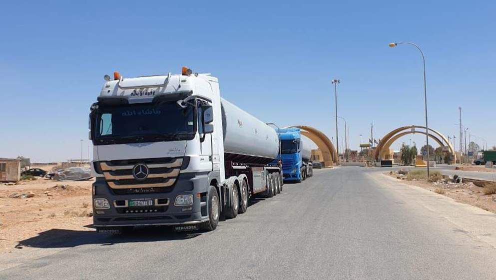 First Iraqi oil shipment arrives Jordan Thursday...