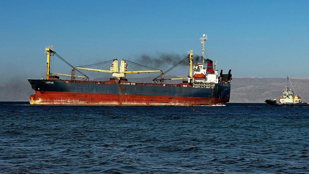 Ship afloat after running aground in Aqaba, coral reef damage ...