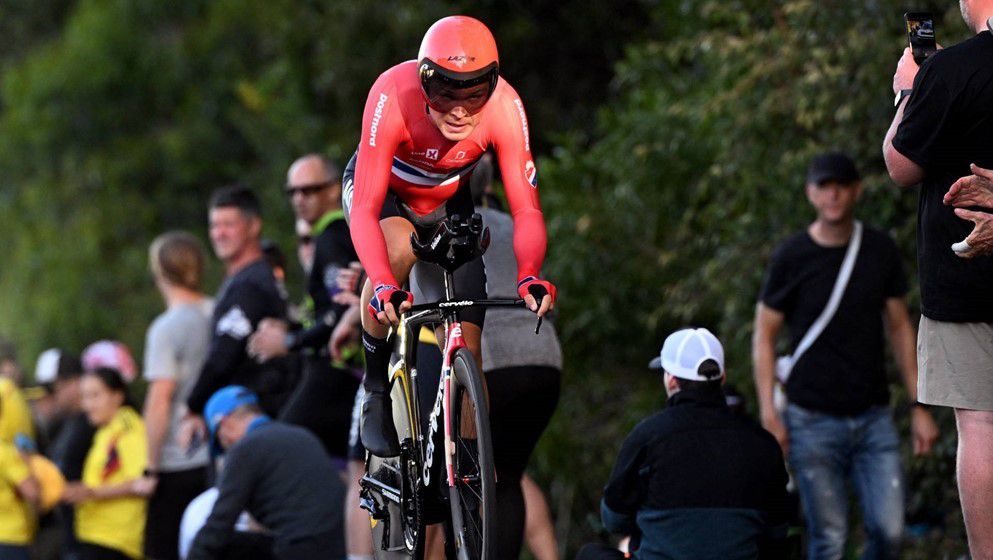 Norway’s Foss ‘in a dream’ after shock world time-trial victor...