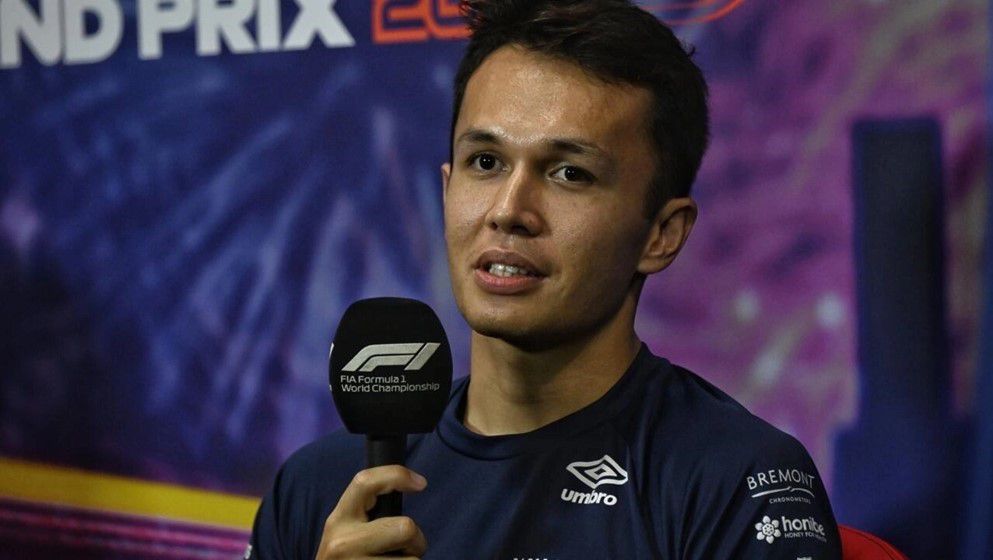 Surprised Albon ready to race in Singapore after surgery drama...