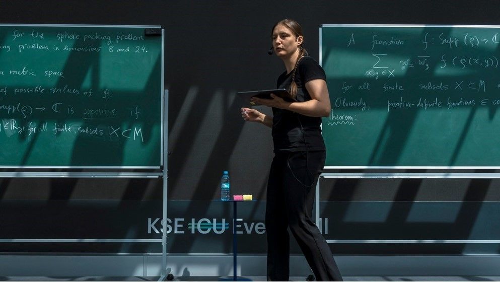 In Ukraine, mathematics offers strength in numbers...