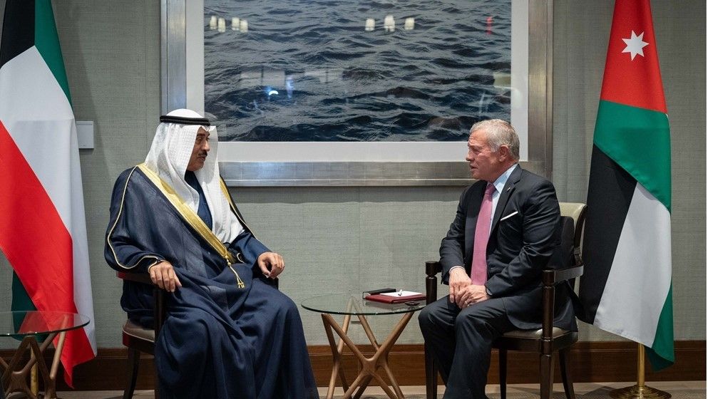 King meets Kuwait crown prince, stresses need to step up Arab ...
